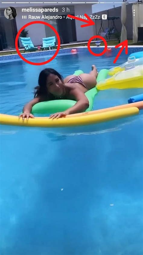 Melissa Paredes Y Anthony Aranda Estarían Disfrutando De Un Día De Piscina Juntos Y Estas Fotos