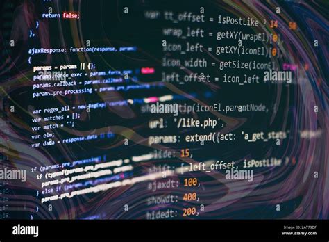 Coding Script Text On Screen Notebook Closeup Photo Css Javascript