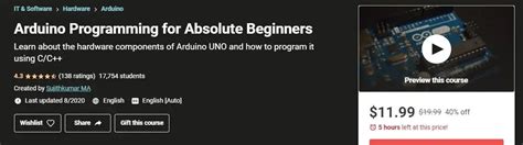 Arduino Programming For Absolute Beginners Moumentec