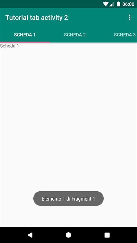 Android Tabbed Activity At Carolyn Huddleston Blog