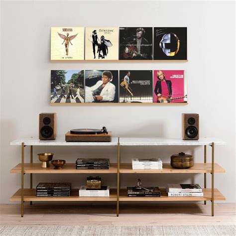 Floating Shelf Record Player