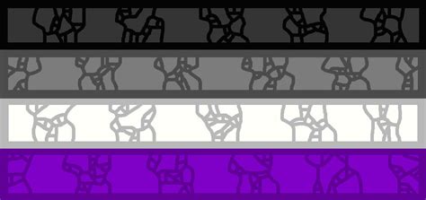 Mosaic Like Acesexual Flag By AnimeGirlSakura On DeviantArt