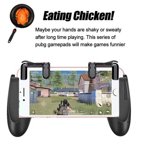 Mobile Game Trigger Controller Gamepad Game Triggers Gamepad Handle For Android IPhone