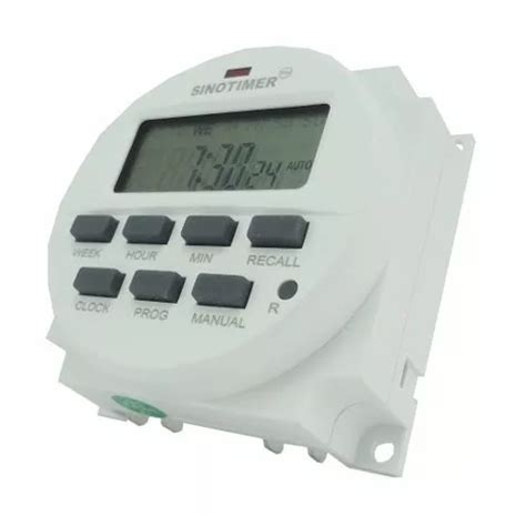 Temporizador Eléctrico Digital Sinotimer Tm618n 4 Mercadolibre