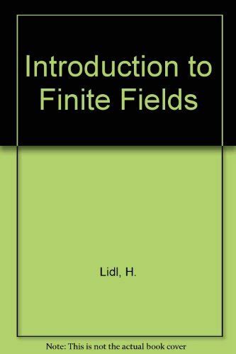 Introduction To Finite Fields And Their Applications Rudolf Lidl