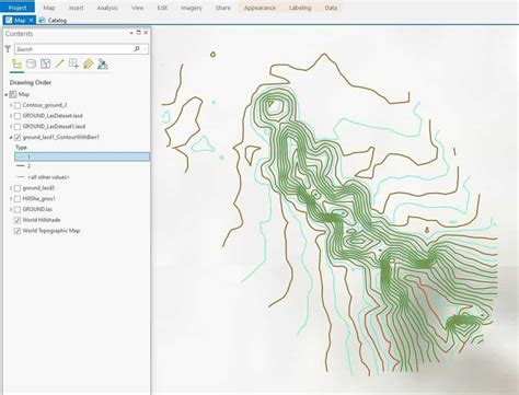 Geography Realm On Linkedin How To Create Contours In Arcgis Pro From Lidar Data Gis Lounge