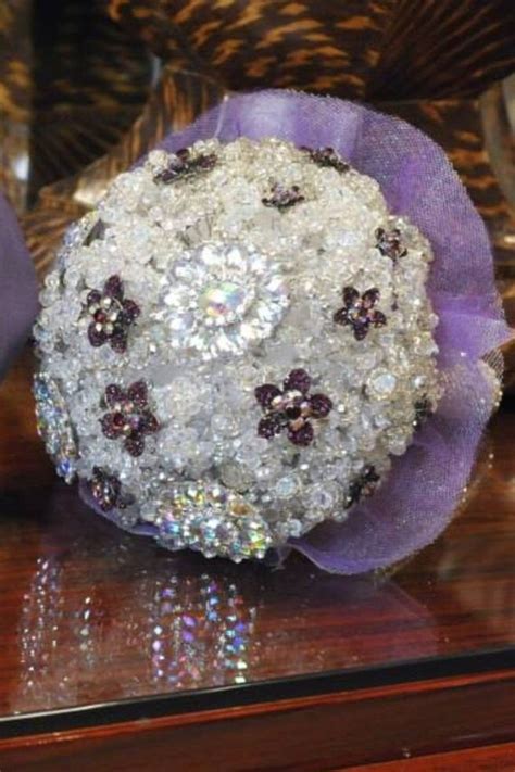Items Similar To Bridal Beaded Bouquet On Etsy