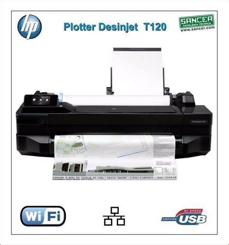 Plotter Hp Designjet T120 Sancer Papelería Técnica