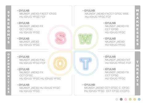 Swot 분석 양식 디자인 이미지 Freepik에서 무료 다운로드