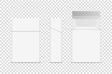 벡터 사실적인 닫고 열린 클리어 빈 빈 담배 팩 상자 설정 닫힘 격리 디자인 템플릿 연기 문제 개념 담배 담배 모형 전면 및
