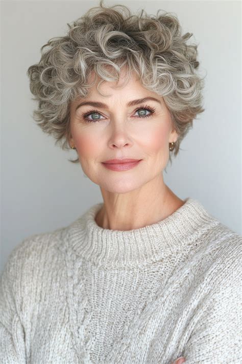 28 Age Defying Short Curly Hairstyles For Women Over 50 In 2024