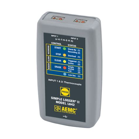 Data Loggers Electrical Data Loggers AEMC
