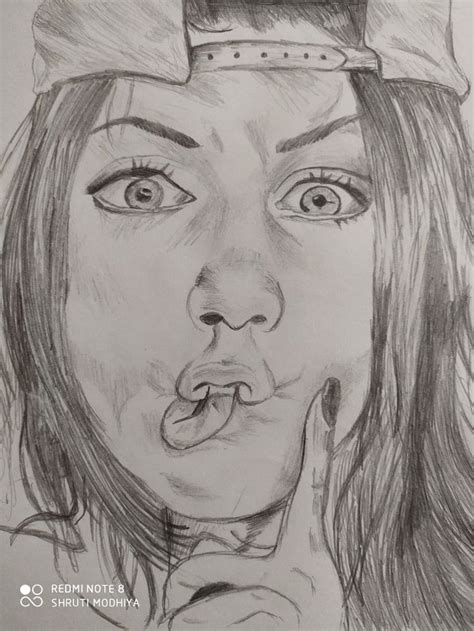 Girl Pencil Sketch Sketches Pencil Sketch Male Sketch