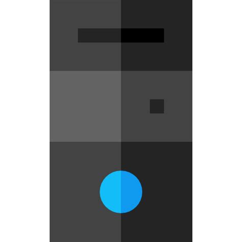 Cpu Basic Straight Flat Icon