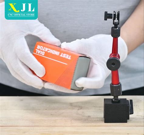 Dial Indicator Set 0 0 8mm Precision Magnetic Meter Seat Shockproof Leverage Dial Indicator Seat