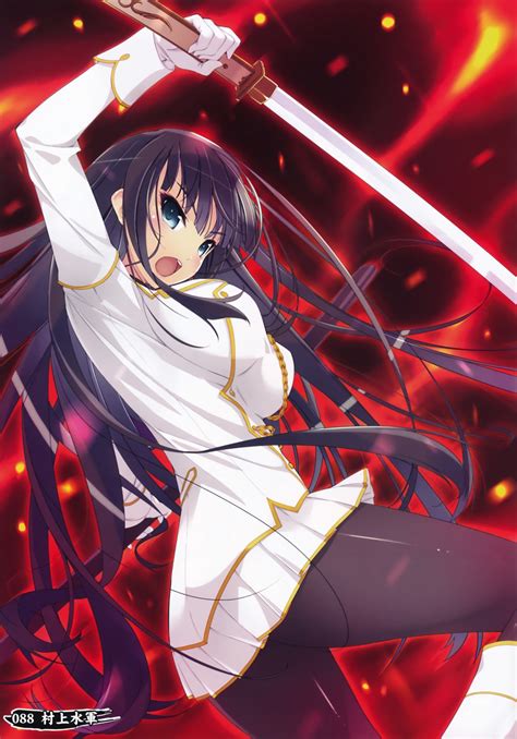 Ikaruga Senran Kagura Drawn By Murakami Suigun Danbooru