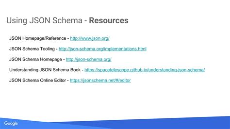 Lfapistrat17embracing Json Schema Pdf