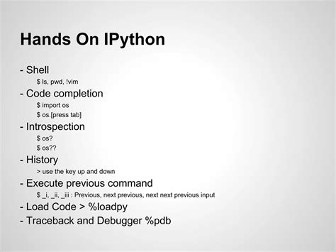 Introduction To Ipython And Notebook Pdf