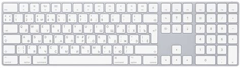 Клавиатура apple magic keyboard характеристики