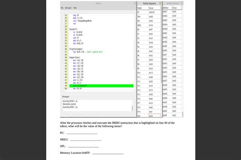 Solved After The Processor Fetches And Executes The Brbs