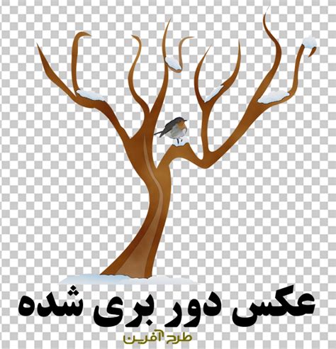 دانلود وکتور درخت بدون برگ طرح آفرین طرح آفرین