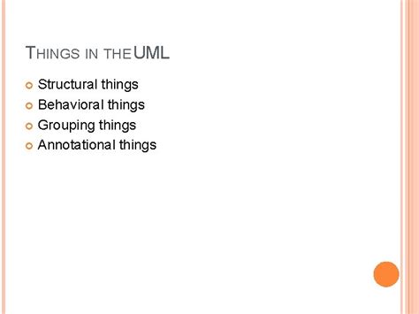 INTRODUCTION TO UML Structural View Class Diagram Object