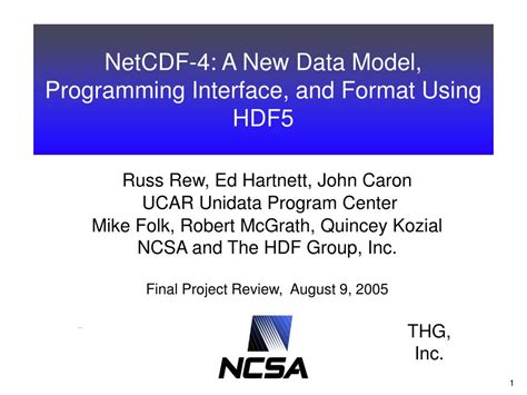 ppt russ rew ed hartnett john caron ucar unidata program center