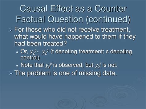 Ppt Introduction To Causal Inference In The Social Sciences
