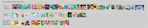 Bfb Post Split Vs Bfdi Tpot Vs Bfdia Episode Cla By Abbysekalt On Deviantart