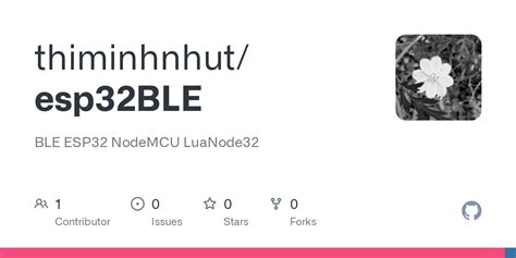 Github Thiminhnhutesp32ble Ble Esp32 Nodemcu Luanode32