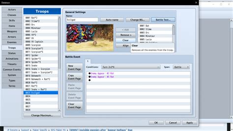 [rmmv] invisible enemies after appear halfway bug rpg maker forums