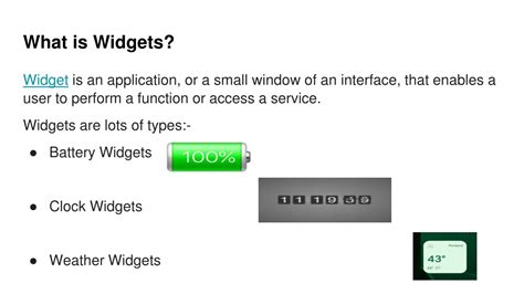 Ppt Enable And Disable The Widgets Of Windows 10 Powerpoint Presentation Id10967215