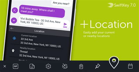 Swiftkey Adds Calendar And Location Sharing To The New Toolbar Update