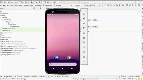Introduction To Android Studio Hello World App YouTube