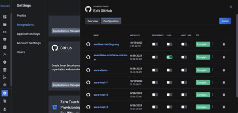 Zero Touch Provisioning BoostSecurity