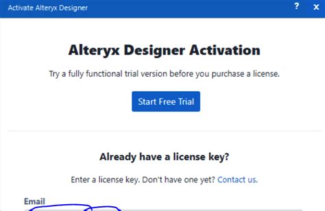 License Key For Trial Version Alteryx Community