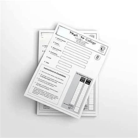 exam answer booklet at ₹ 3 sheet in kolkata id 26489677012