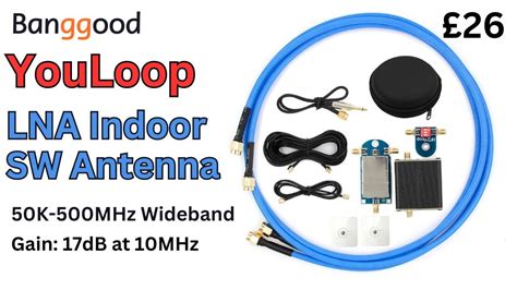 Youloop Active 50k 500mhz Loop Sw Antenna A Loop That Really Works Youtube Youloop Active 50k 500mhz Loop Sw Antenna A Loop That Really Works Youtube