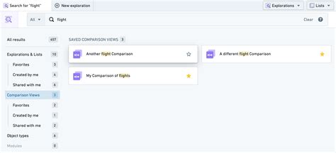 Object Explorer • Analyze And Compare • Compare Object Sets • Palantir