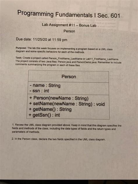 Solved Programming Fundamentals 1 Sec 601 Lab Assignment