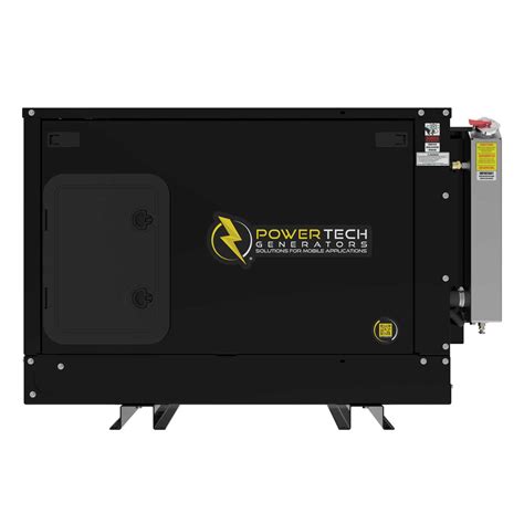 15 Kw Enclosed Diesel Generator Powertech Mobile Generators