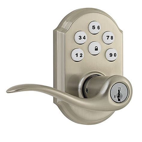 Kwikset 912tnl Trl Smartcode Electronic Tustin Door Lever