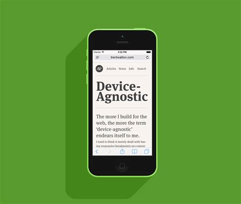 mobile nav patterns alex lehner