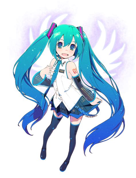 Hatsune Miku Vocaloid Drawn By Shiwasu Takashi Danbooru