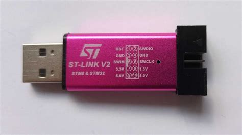 Программатор отладчик St Link V2 для микроконтроллеров Stm8 Stm32 150 грн Аксессуары и