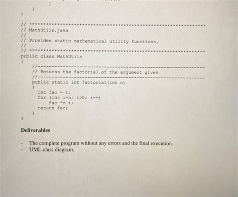 Solved 2 Throwing Exceptions File Factorialsjava Contains
