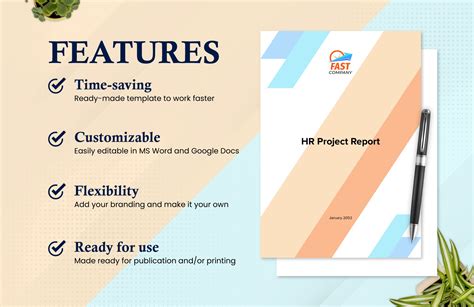 HR Project Report Template In Word PDF Google Docs Download Template Net