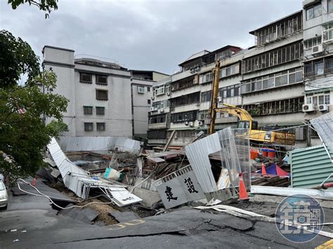 【大直民宅坍塌】大直民宅傾斜周邊交管這幾條路「只出不進」 道明外僑學校今停課一天 鏡週刊 Mirror Media