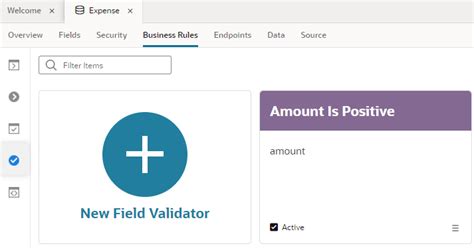 Field Validators For Business Objects