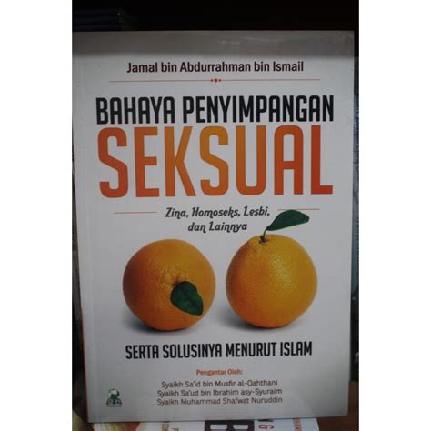 Jual Bahaya Penyimpangan Seksual Jamal Bin Abdurrahman Bin Ismail